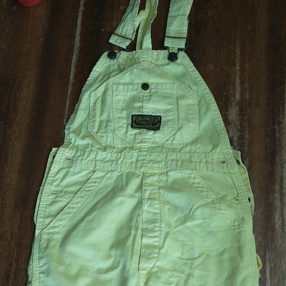 Washington | Jeans | Vintage Yellow Overalls | Poshmark